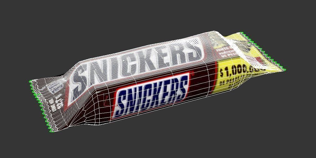 snickers 3D model | CGTrader