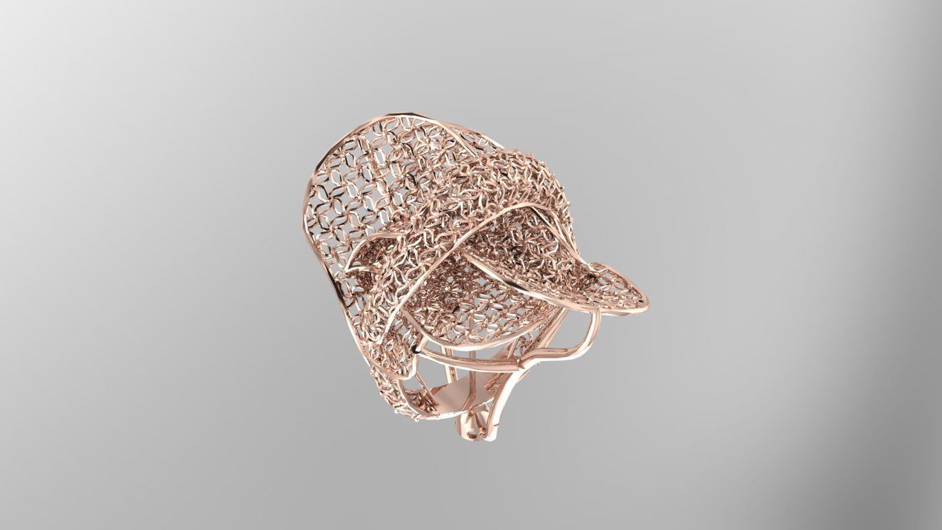 filigree ring 3D model | CGTrader