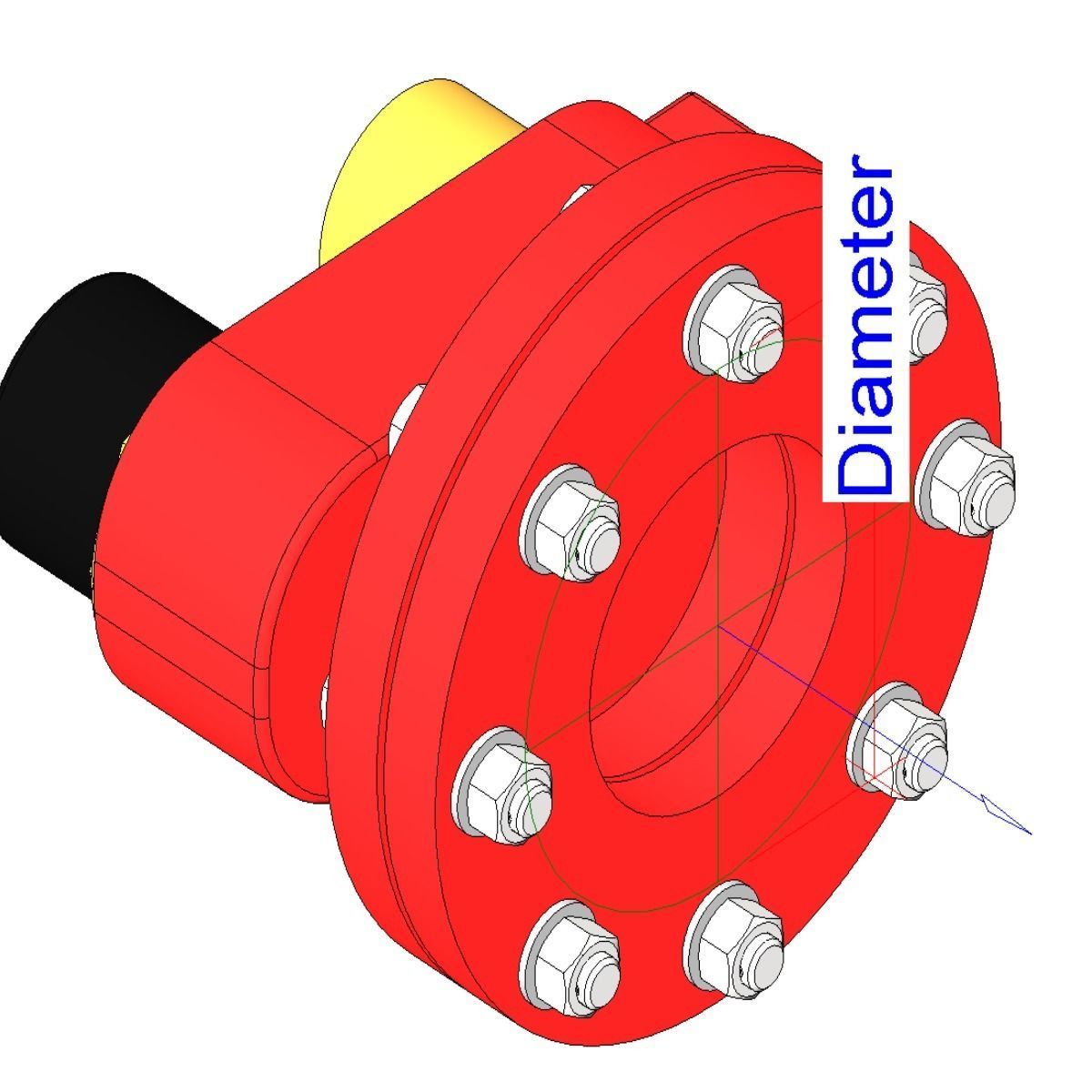 Fire Fighting 2Way -4Way Breeching Inlet 3D model 3D printable | CGTrader