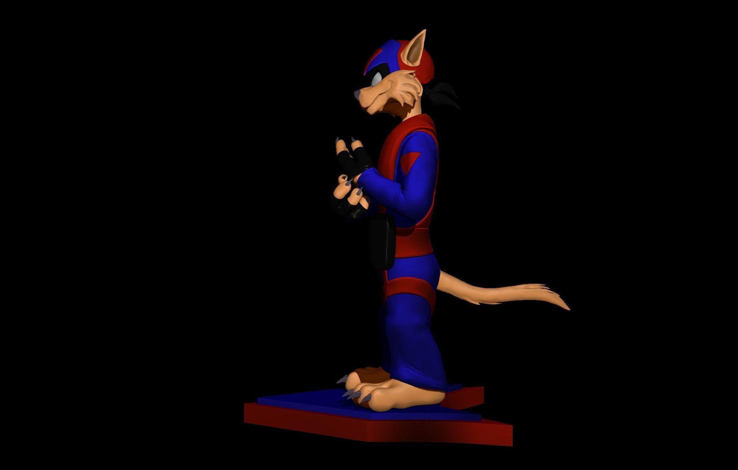 Swat Kats Razor 3D model 3D printable | CGTrader