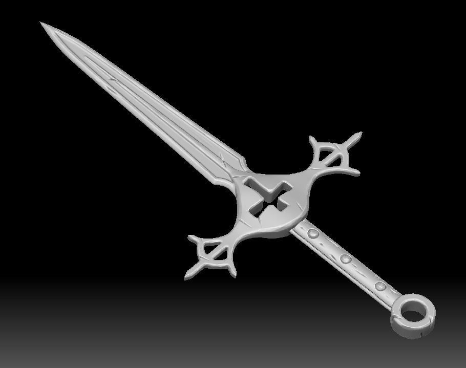 dagger with sheath 3d print 3D model 3D printable | CGTrader