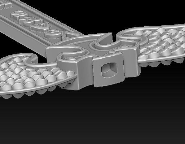 winged sword 3d print 3D model 3D printable | CGTrader