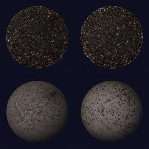 Scifi Artificial Moon Shader 002 Texture | CGTrader