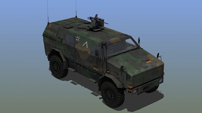 Dingo 2A2 APC 3D model | CGTrader