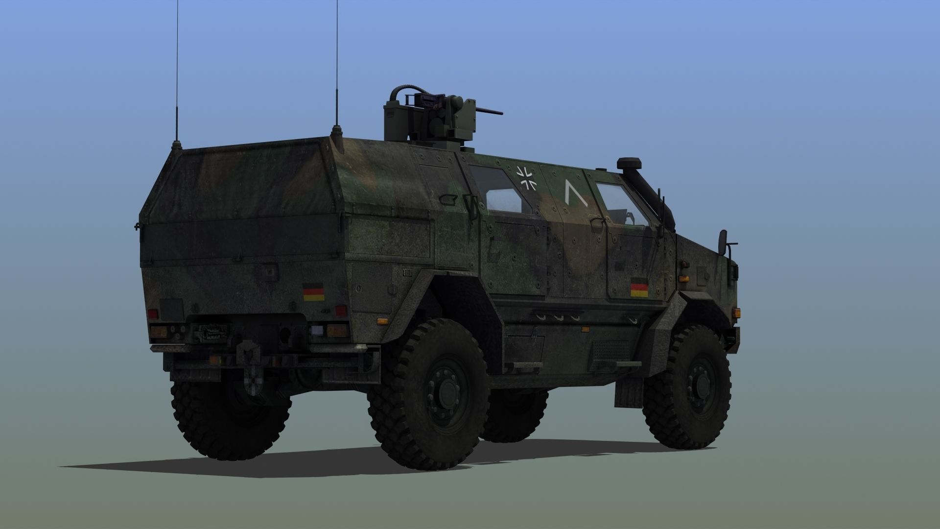 Dingo 2A2 APC 3D model | CGTrader