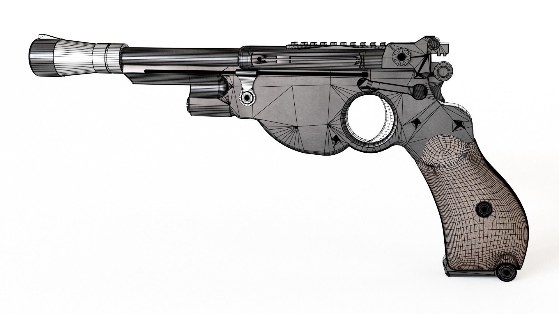 The Mandalorian Blaster 3D model | CGTrader