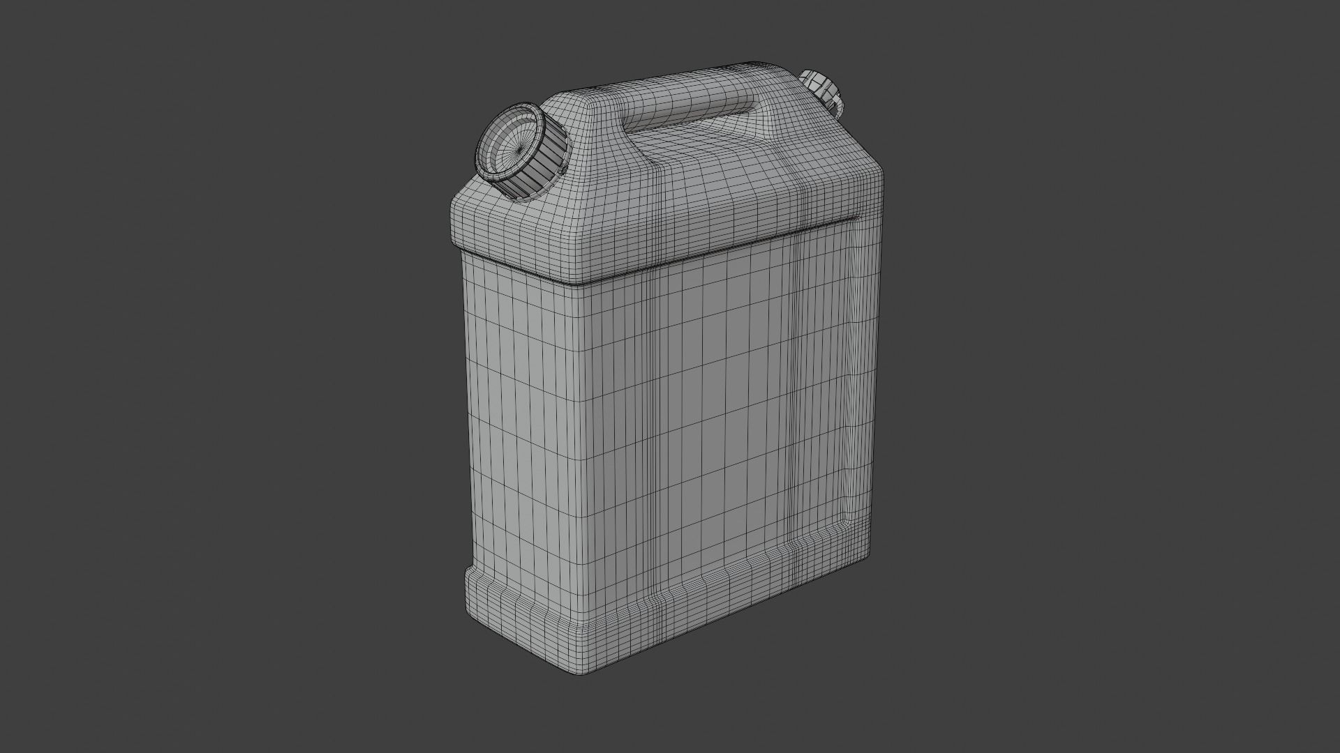 3D model Rectangular Gas Can VR / AR / low-poly | CGTrader
