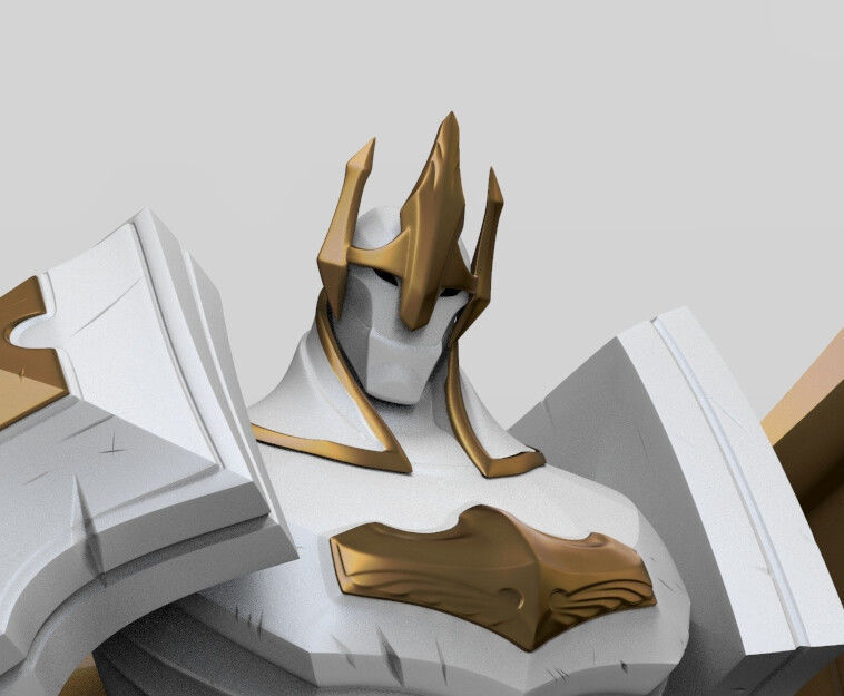 League of Legends Galio free 3D model 3D printable | CGTrader