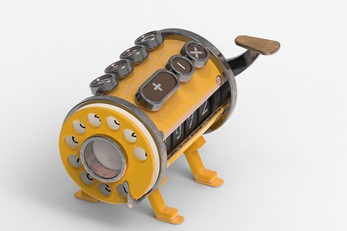 phone calculator 3D model | CGTrader