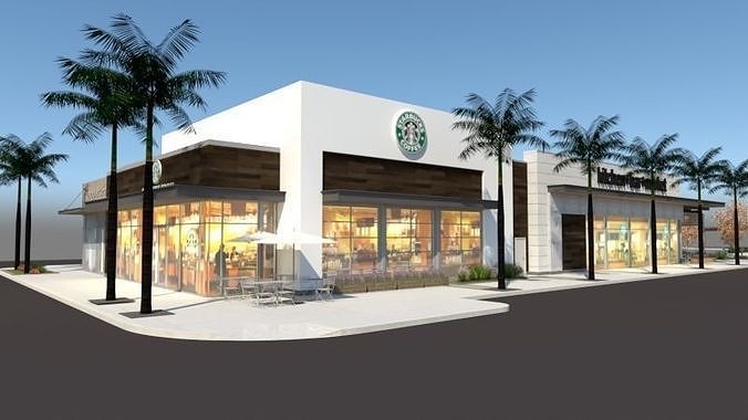 Architecture - Generic retail boxes 3D model | CGTrader