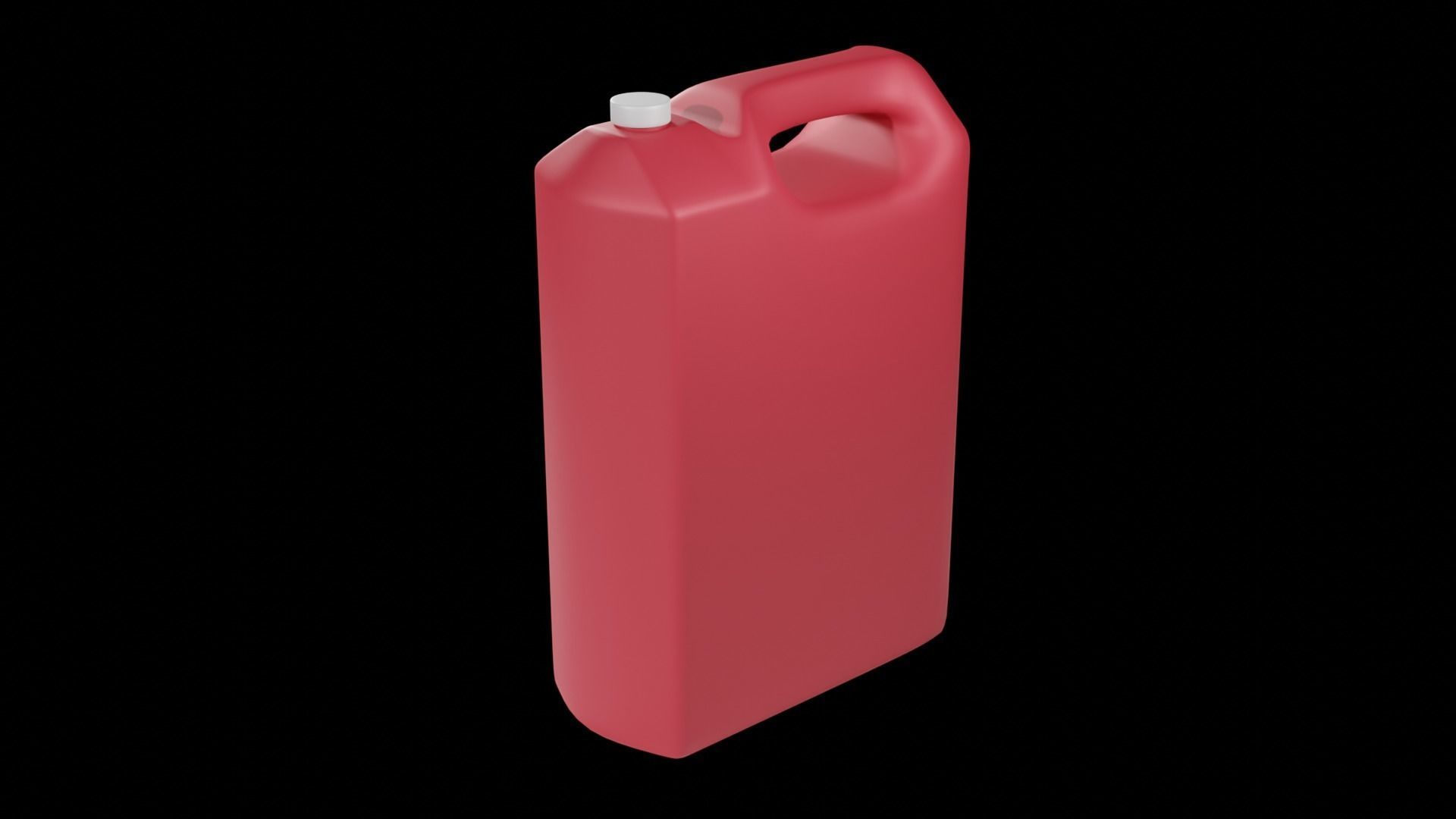 3D model Plastic Liquid Container VR / AR / low-poly | CGTrader