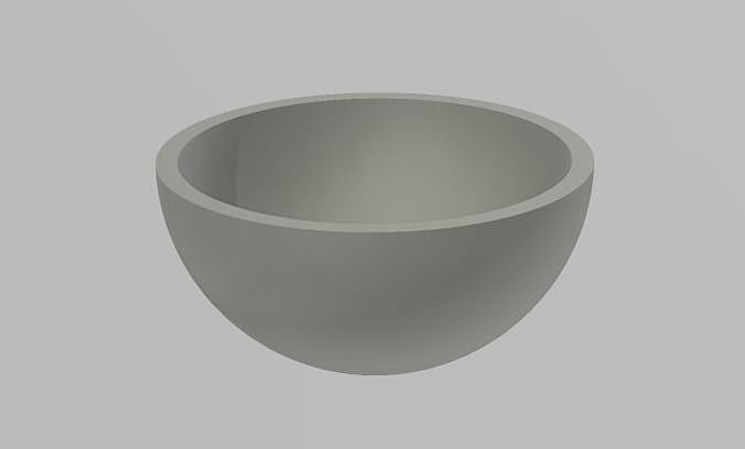 Half sphere 3D model | CGTrader