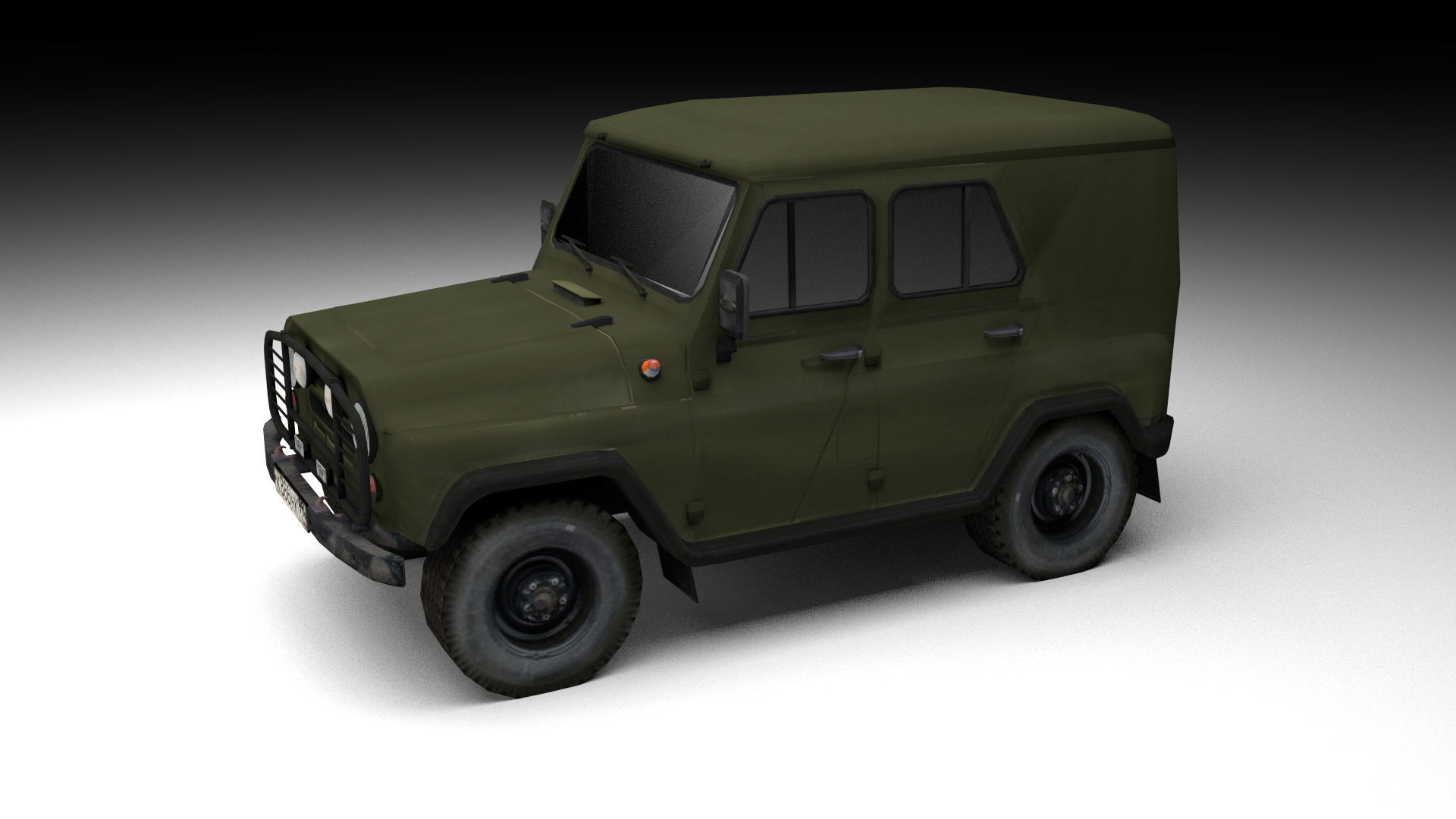 Uaz 3d free VR / AR / low-poly 3D model | CGTrader