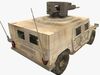 HUMVEE M242 Bushmaster free VR / AR / low-poly 3D model | CGTrader
