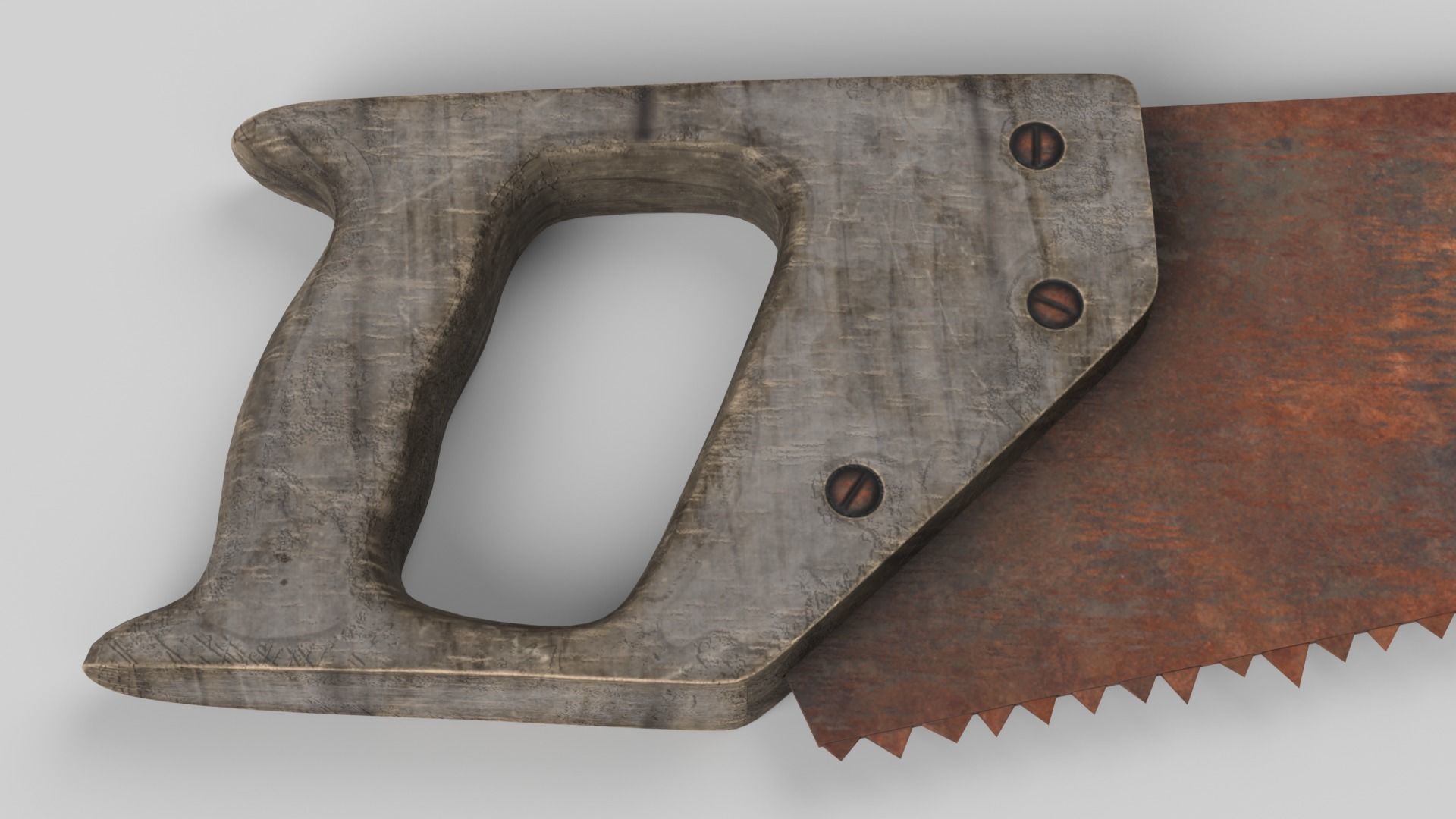 3D model Hacksaw VR / AR / low-poly | CGTrader