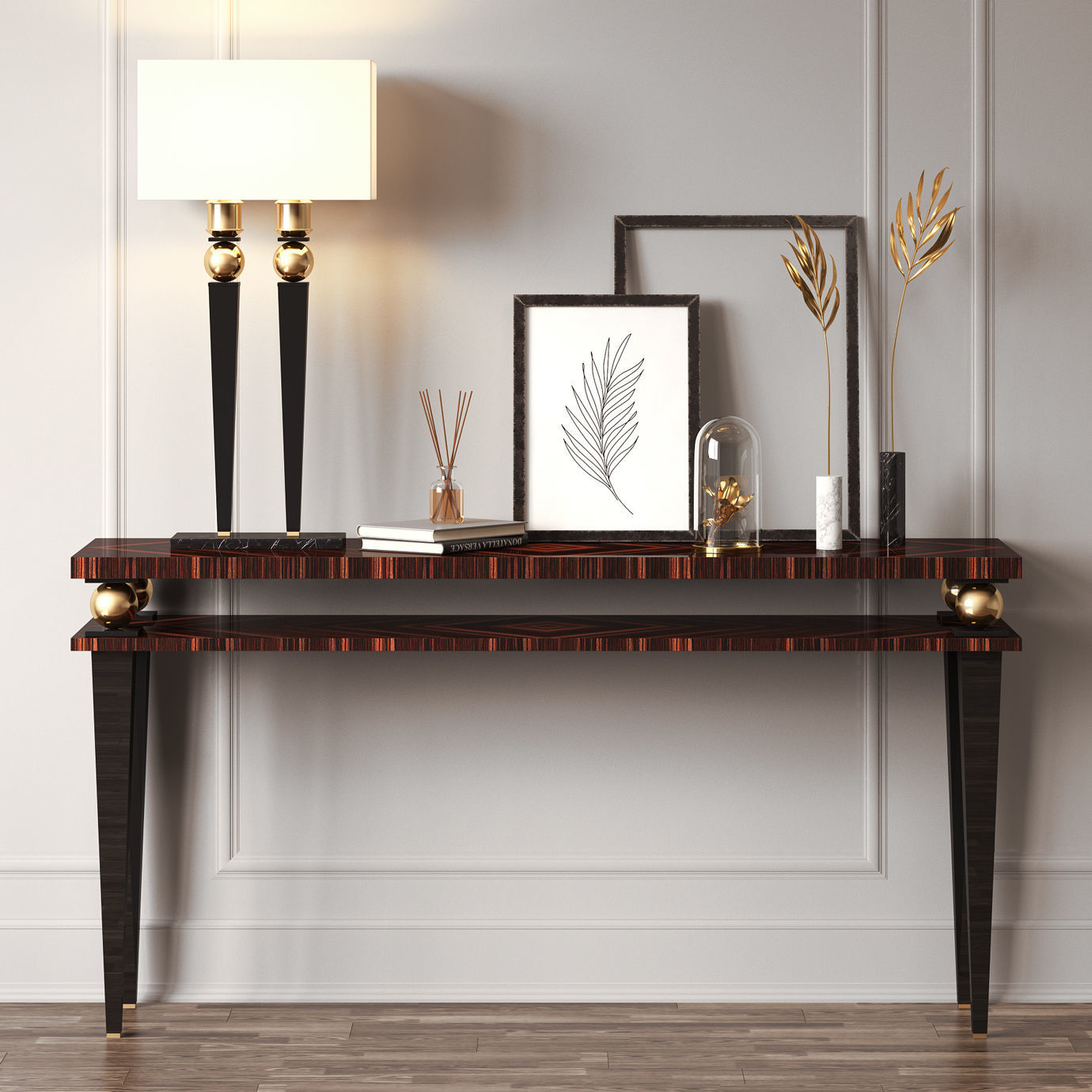 Console KORP K by Capital Collections 3D model | CGTrader