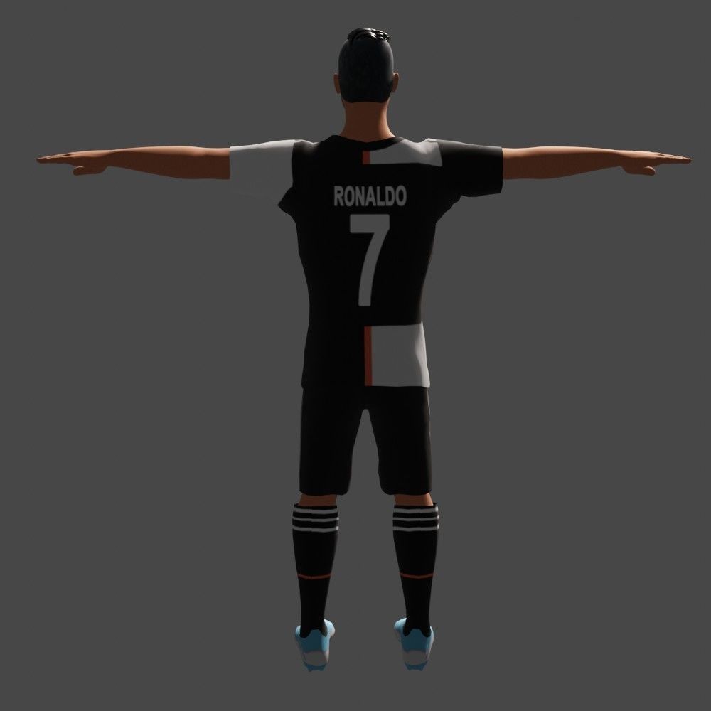 Cristiano Ronaldo 3D model rigged | CGTrader
