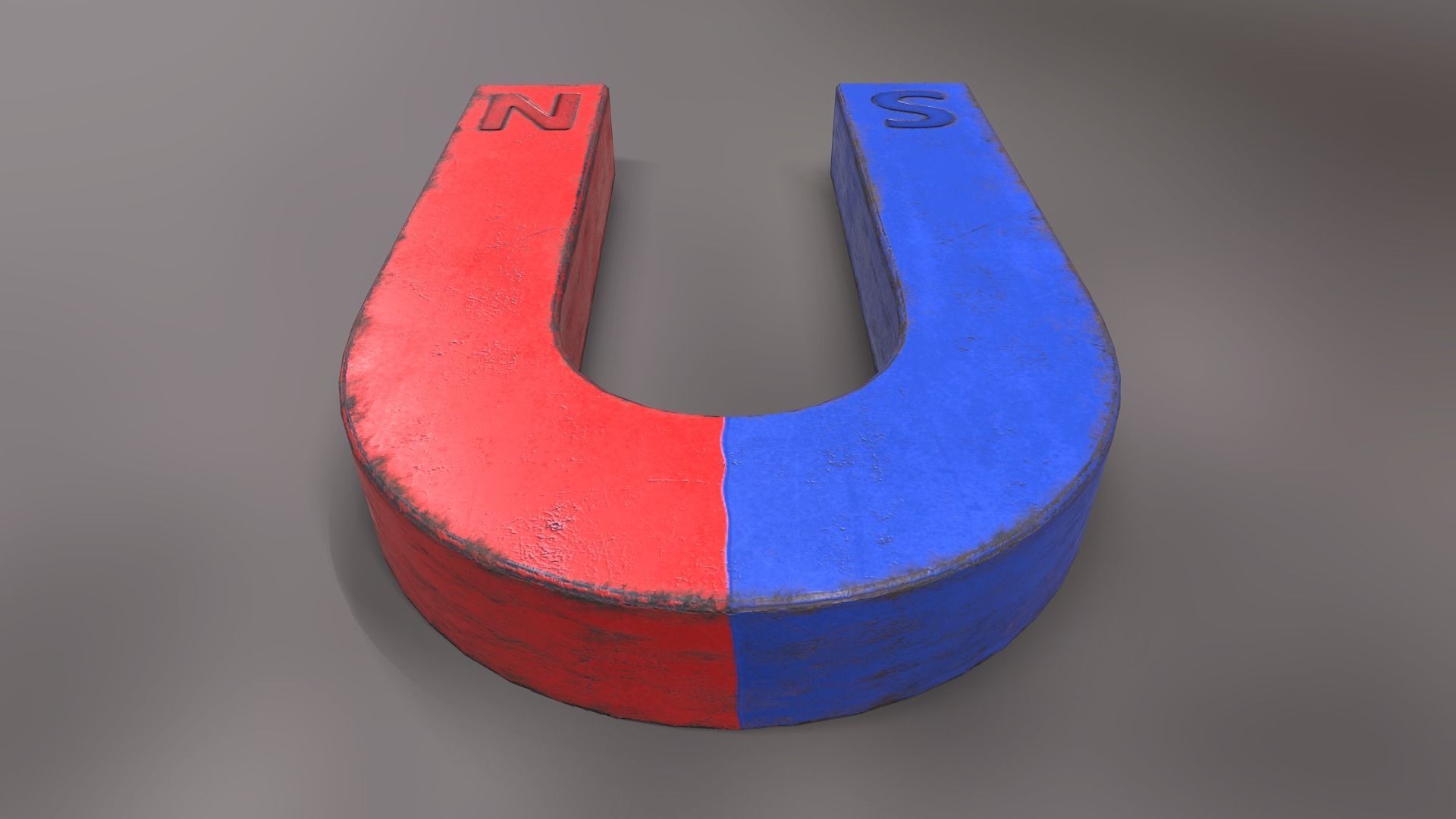 3D model Permanent Magnet VR / AR / low-poly | CGTrader