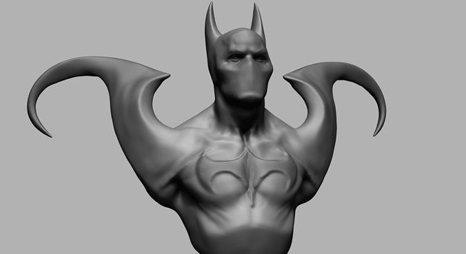Creature Batman 3D model | CGTrader
