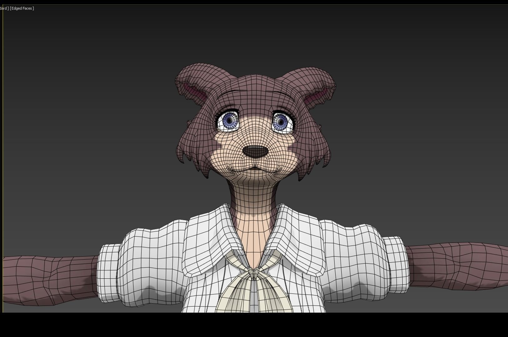Juno Beastars Anime 3D model rigged | CGTrader