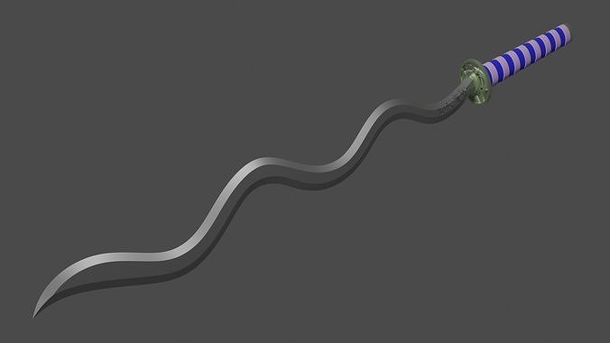 obanai iguro Demon Slayer Kimetsu no Yaiba Sword 3D model 3D printable ...