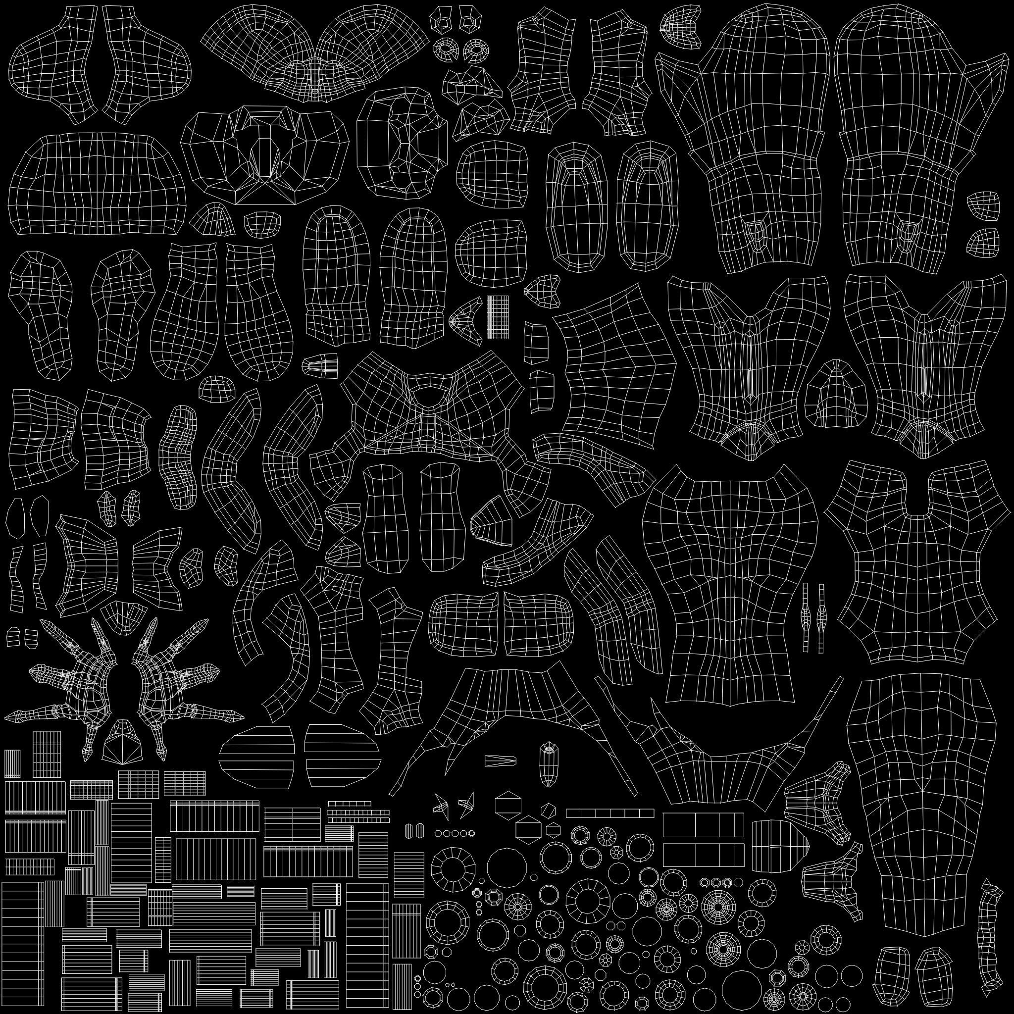 3D model Robo Skeleton Cyborg Full Character VR / AR / low-poly | CGTrader