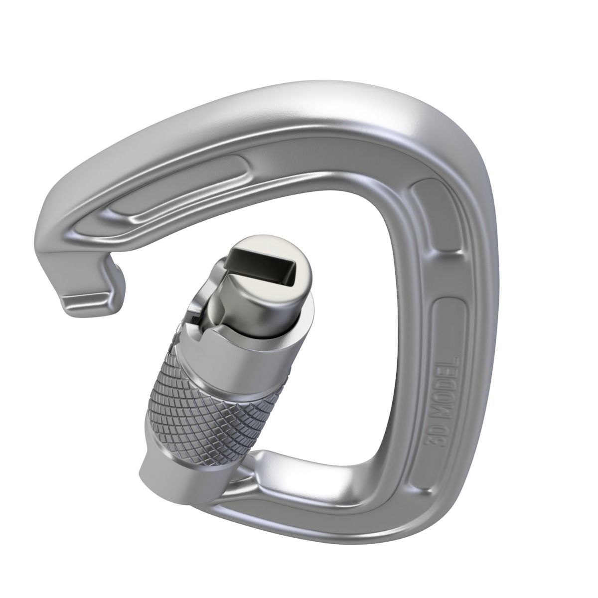Climbing Carabiner Clip 3D model | CGTrader