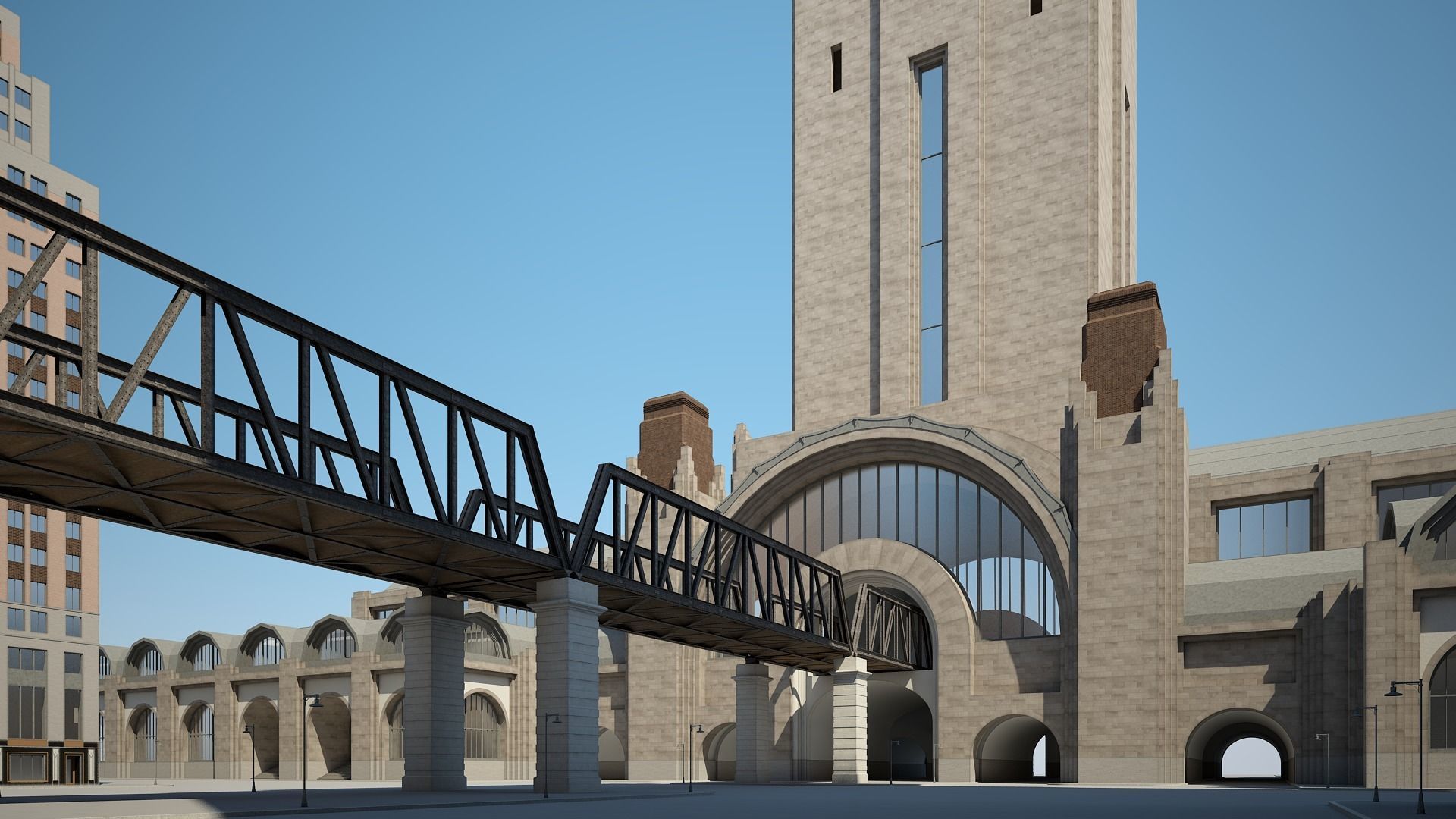 Modern Metropolis 3D model | CGTrader