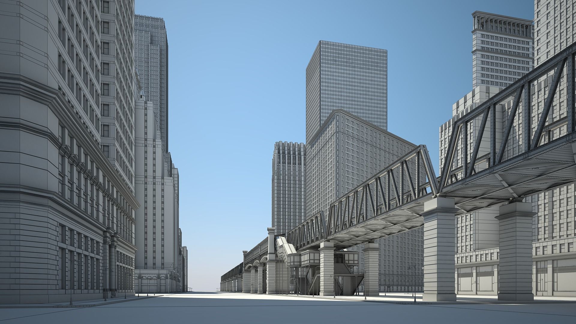 Modern Metropolis 3D model | CGTrader