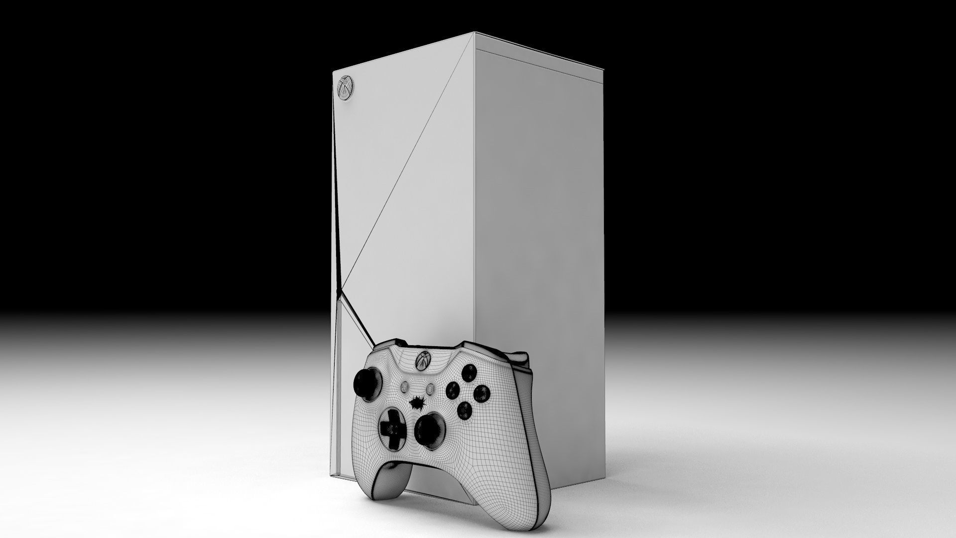 CONSOLE XBOX SERIES X 2020 3D model | CGTrader