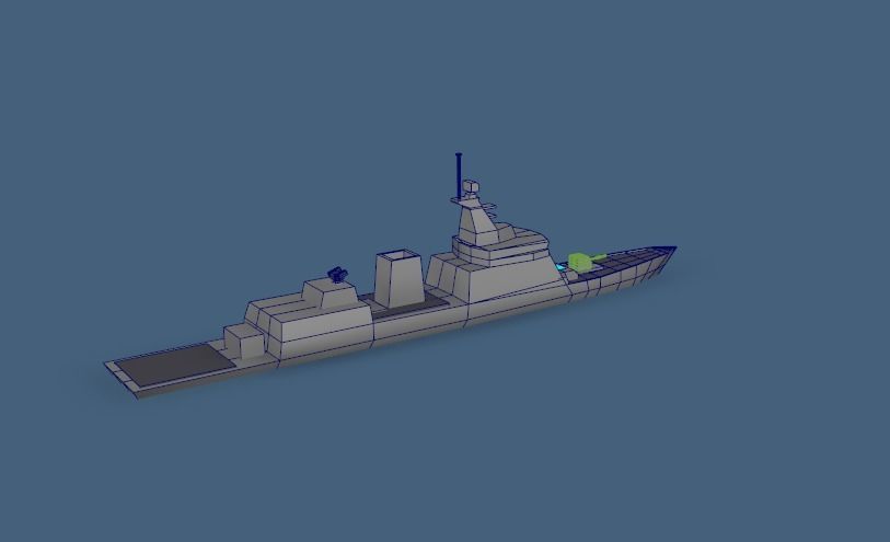 3D model Frigate Jose Rizal Class VR / AR / low-poly | CGTrader