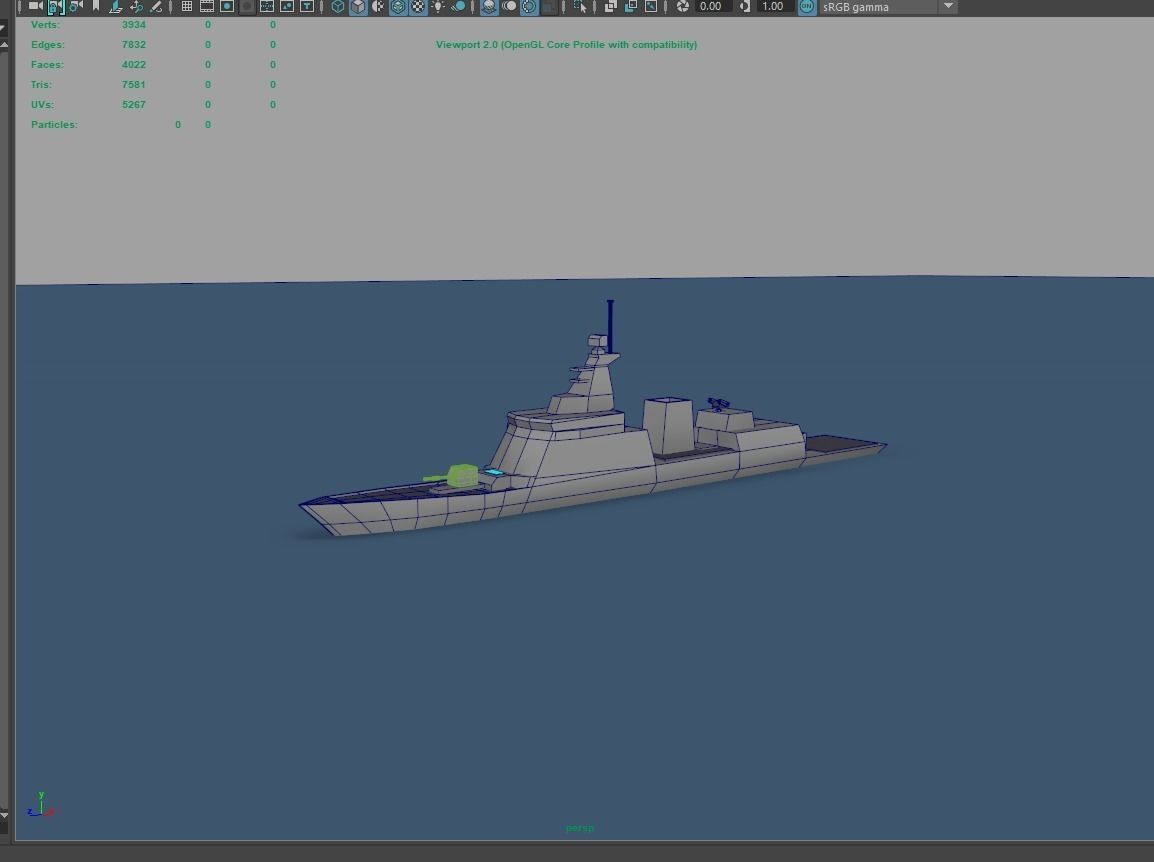 3D model Frigate Jose Rizal Class VR / AR / low-poly | CGTrader