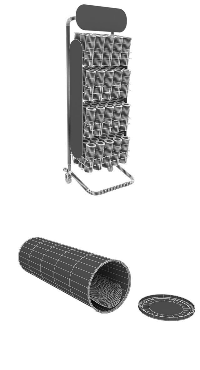 Pringles Stand 3D model | CGTrader