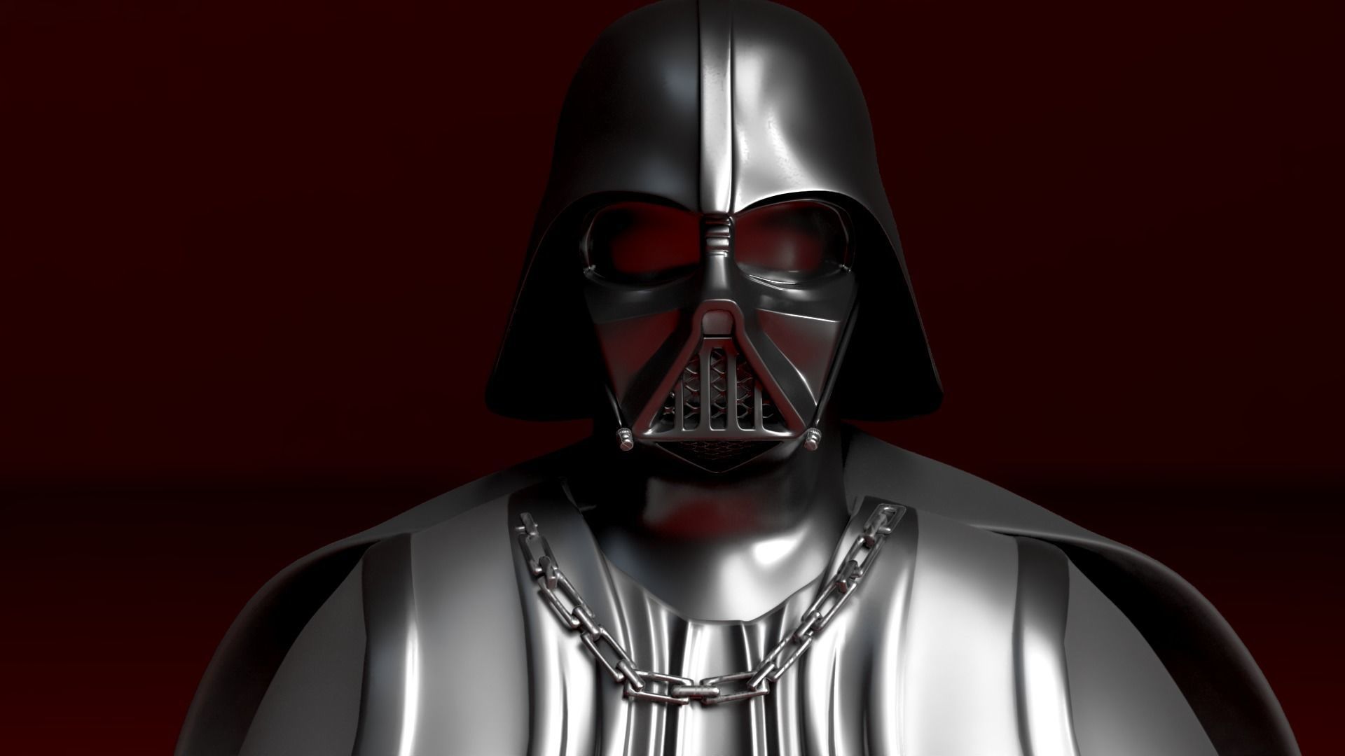 3D model darth vader VR / AR / low-poly rigged | CGTrader