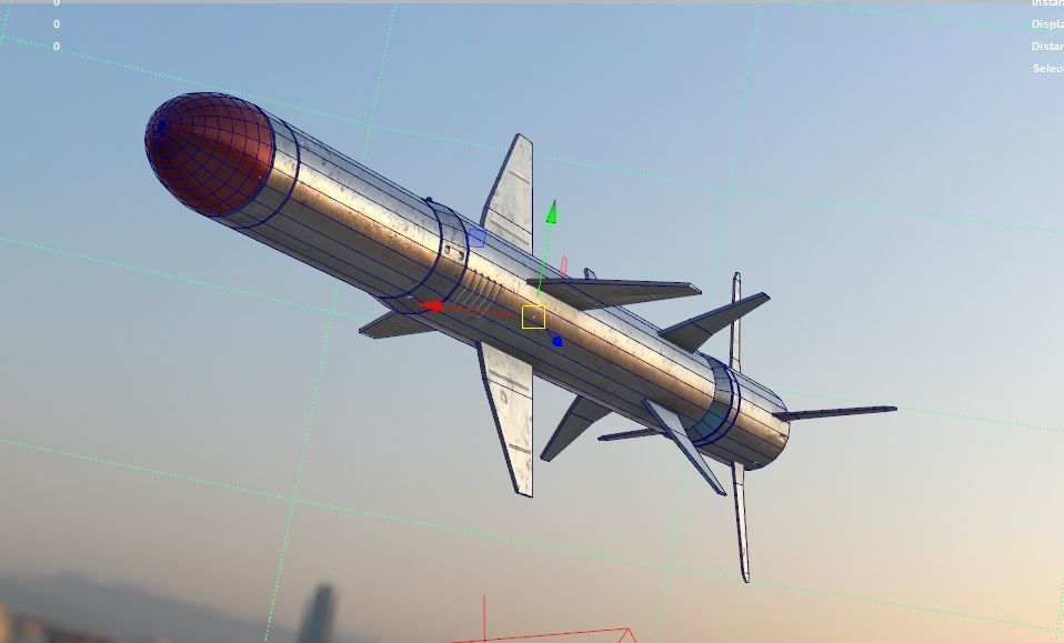 3D model 3D Basic Missile VR / AR / low-poly | CGTrader