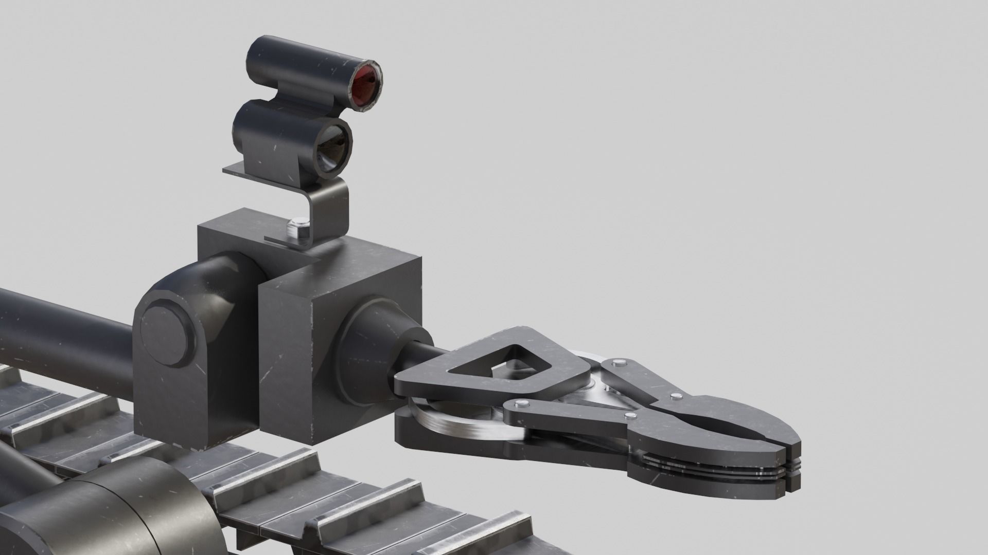 Bomb disposal EOD wheelbarrow robot 3D model | CGTrader