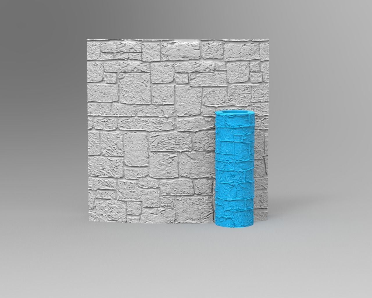 6 SEAMLESS TEXTURE ROLLER 3D model 3D printable | CGTrader