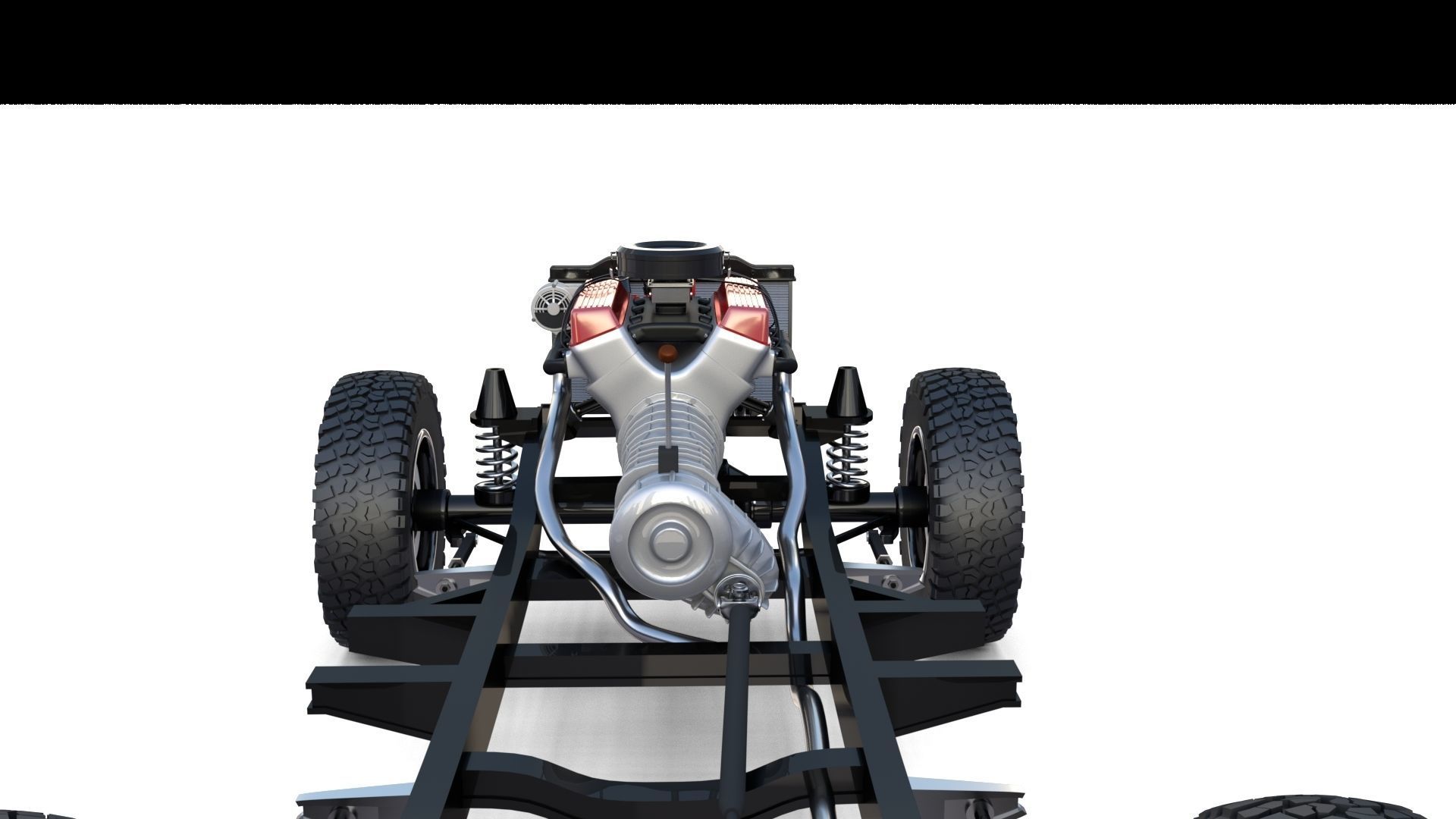 Range Rover Classic Full Chassis 3D model | CGTrader
