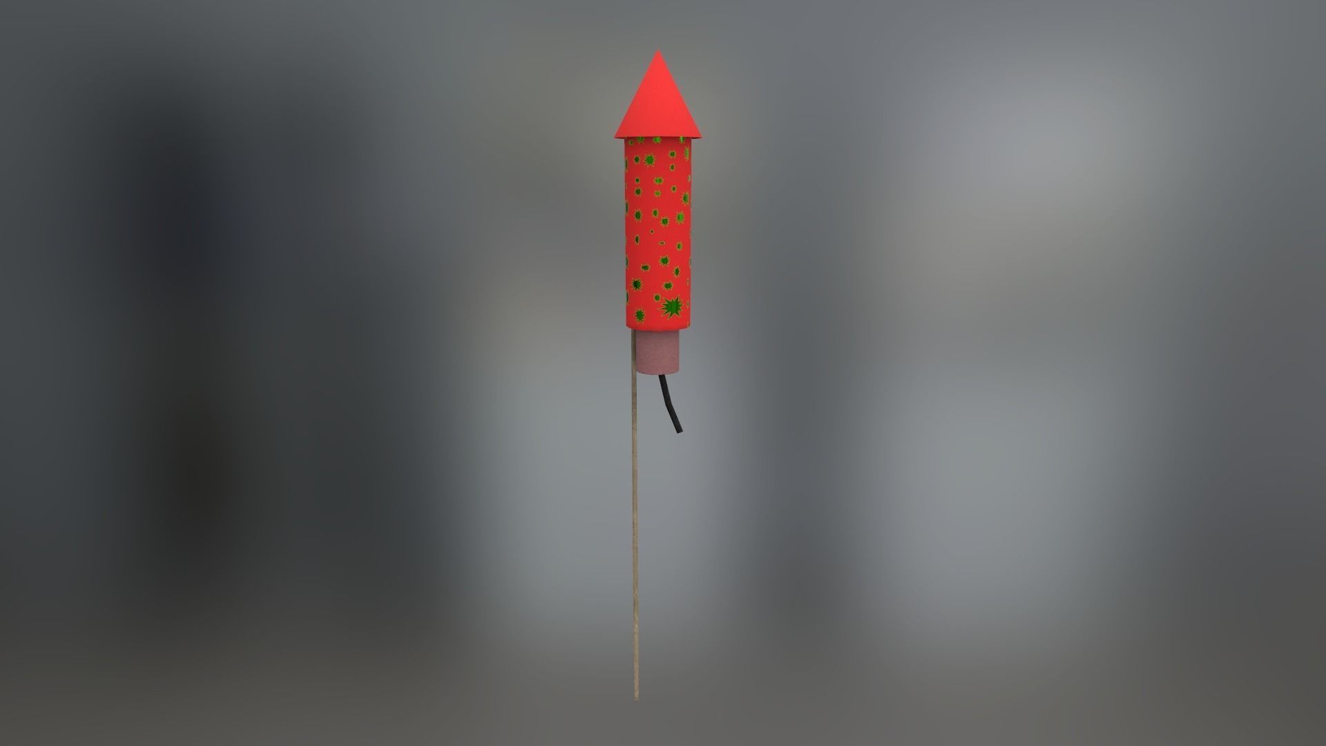 3D model Fireworks VR / AR / low-poly | CGTrader