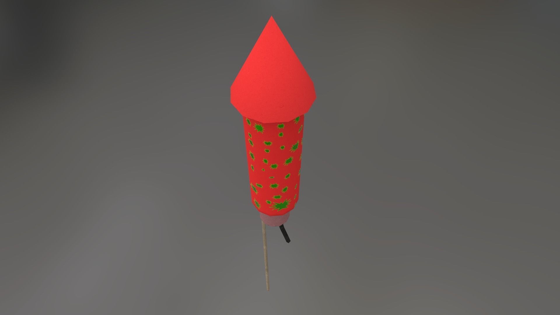 3D model Fireworks VR / AR / low-poly | CGTrader