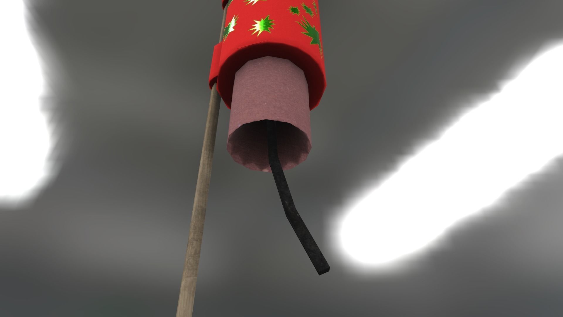 3D model Fireworks VR / AR / low-poly | CGTrader