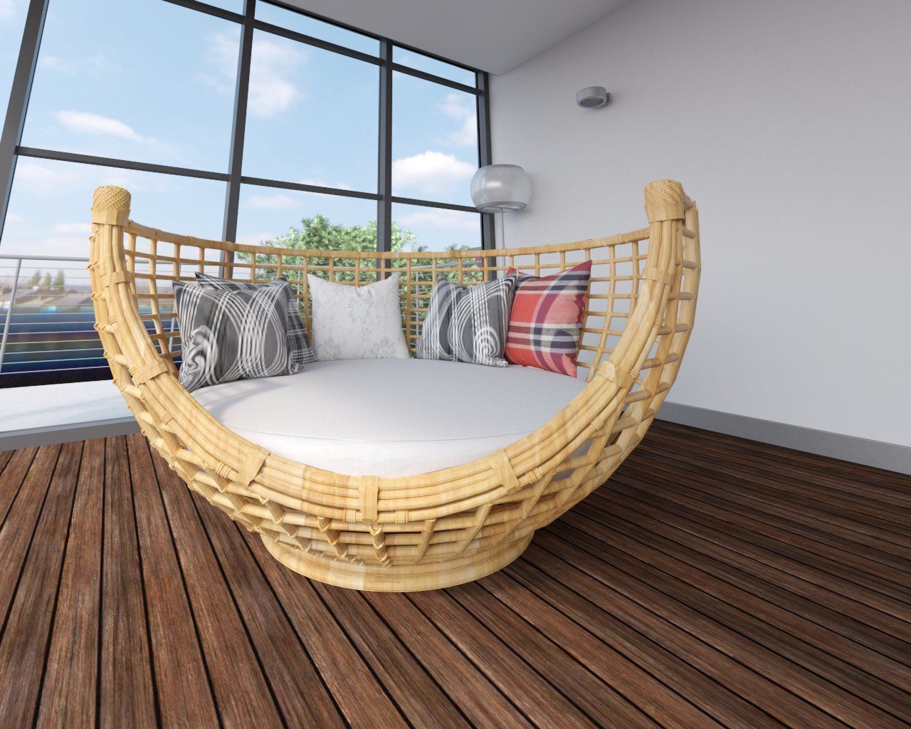 Revit family setting lounge free 3D model | CGTrader