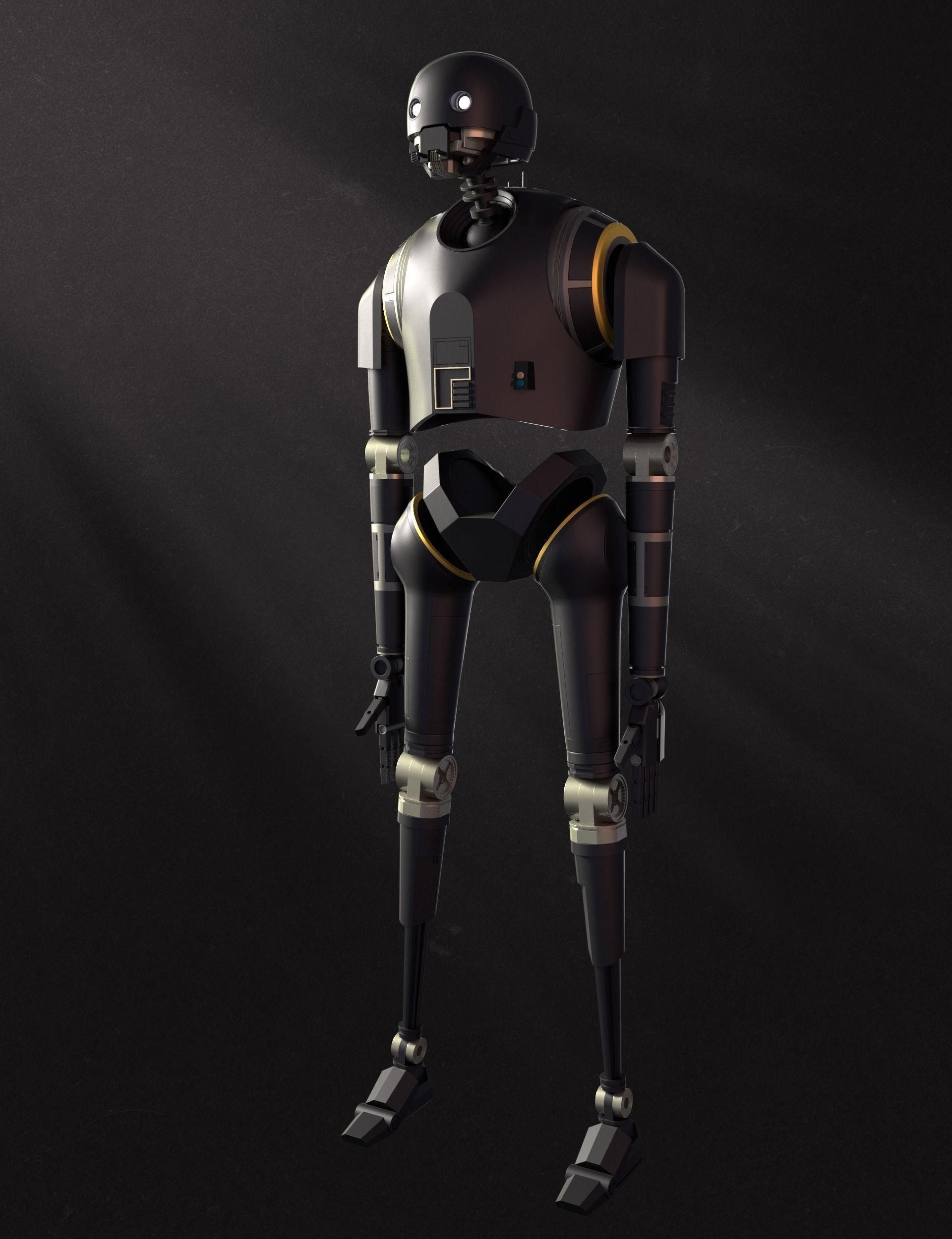 3D model K2SO from Rogue one VR / AR / low-poly | CGTrader