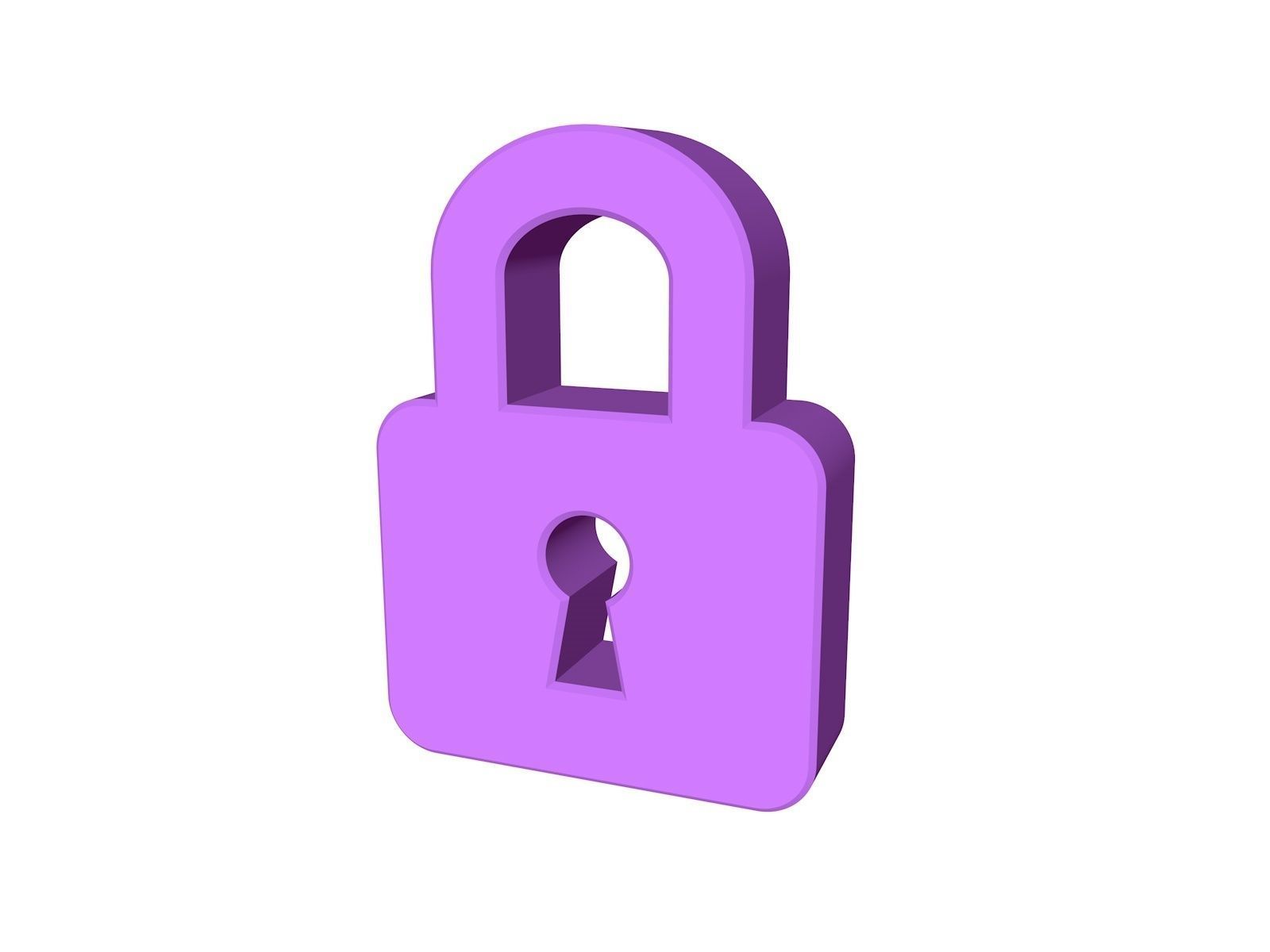 Lock For 3D printing 3D model 3D printable | CGTrader