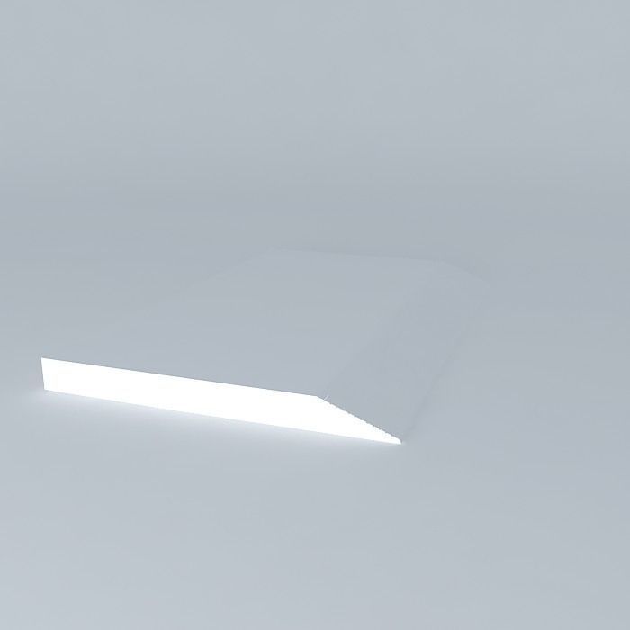 White Ramp free 3D model | CGTrader