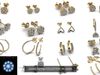 Jewelry Earrings COLLECTION | CGTrader