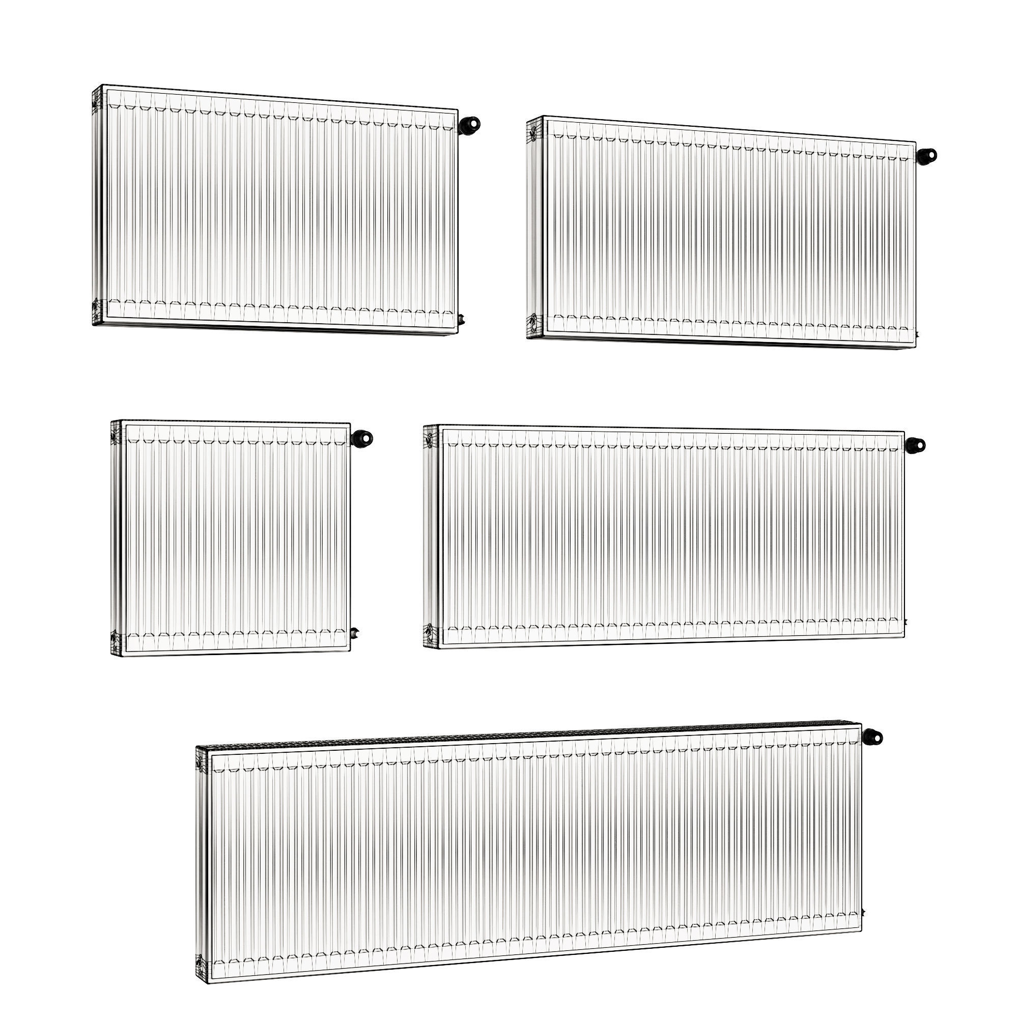 Standart Radiator Battery 3D model | CGTrader