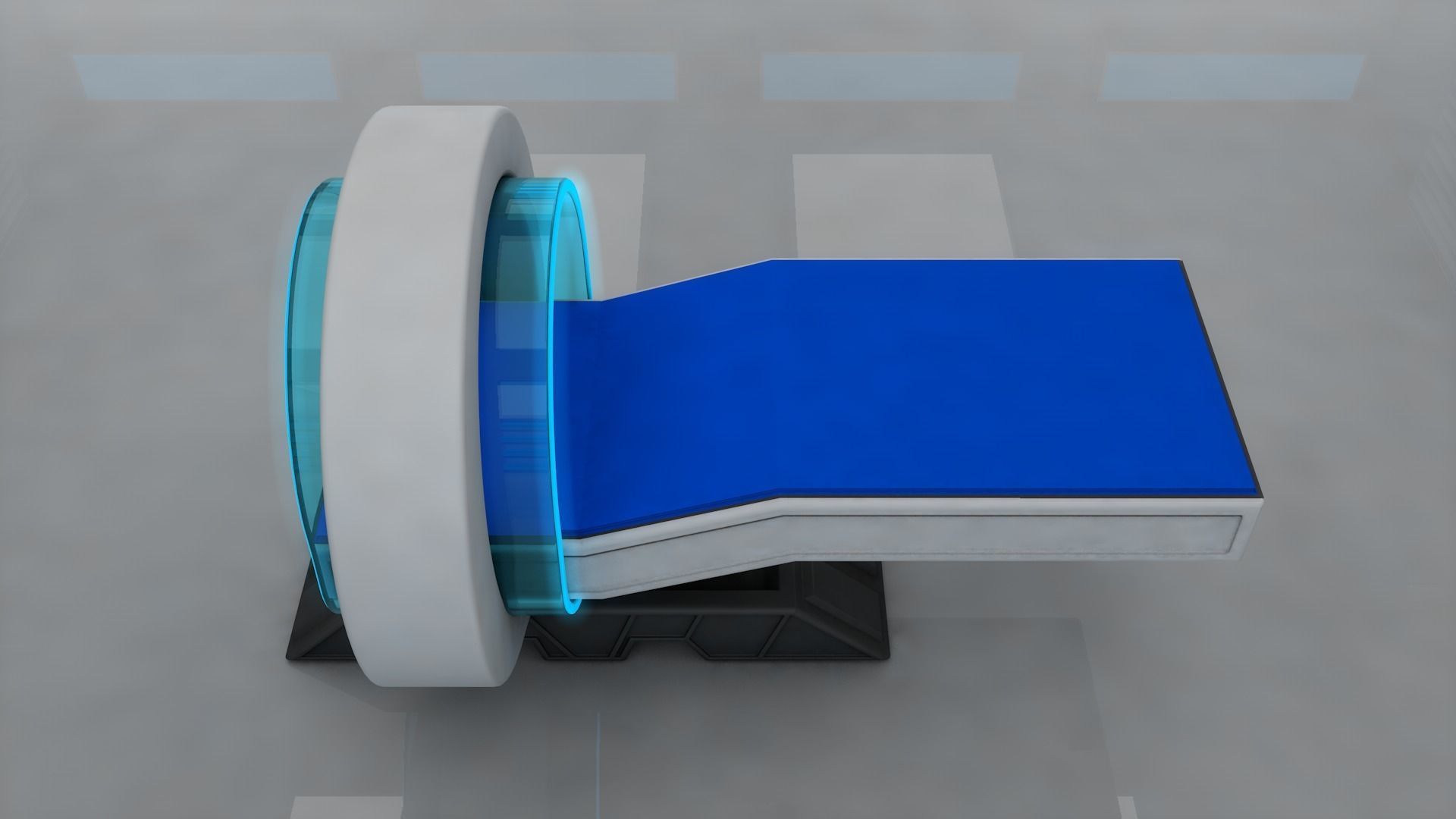 Sci Fi Medical Scanner 3D model | CGTrader