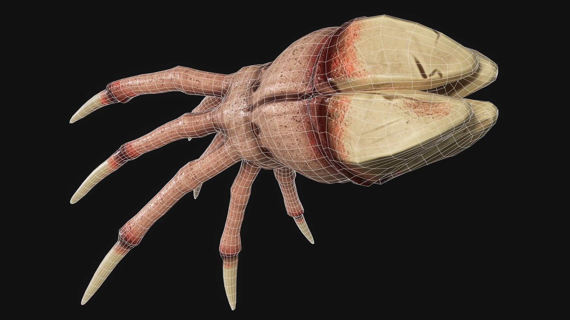 3D model Heavy Bone Monster VR / AR / low-poly rigged animated | CGTrader