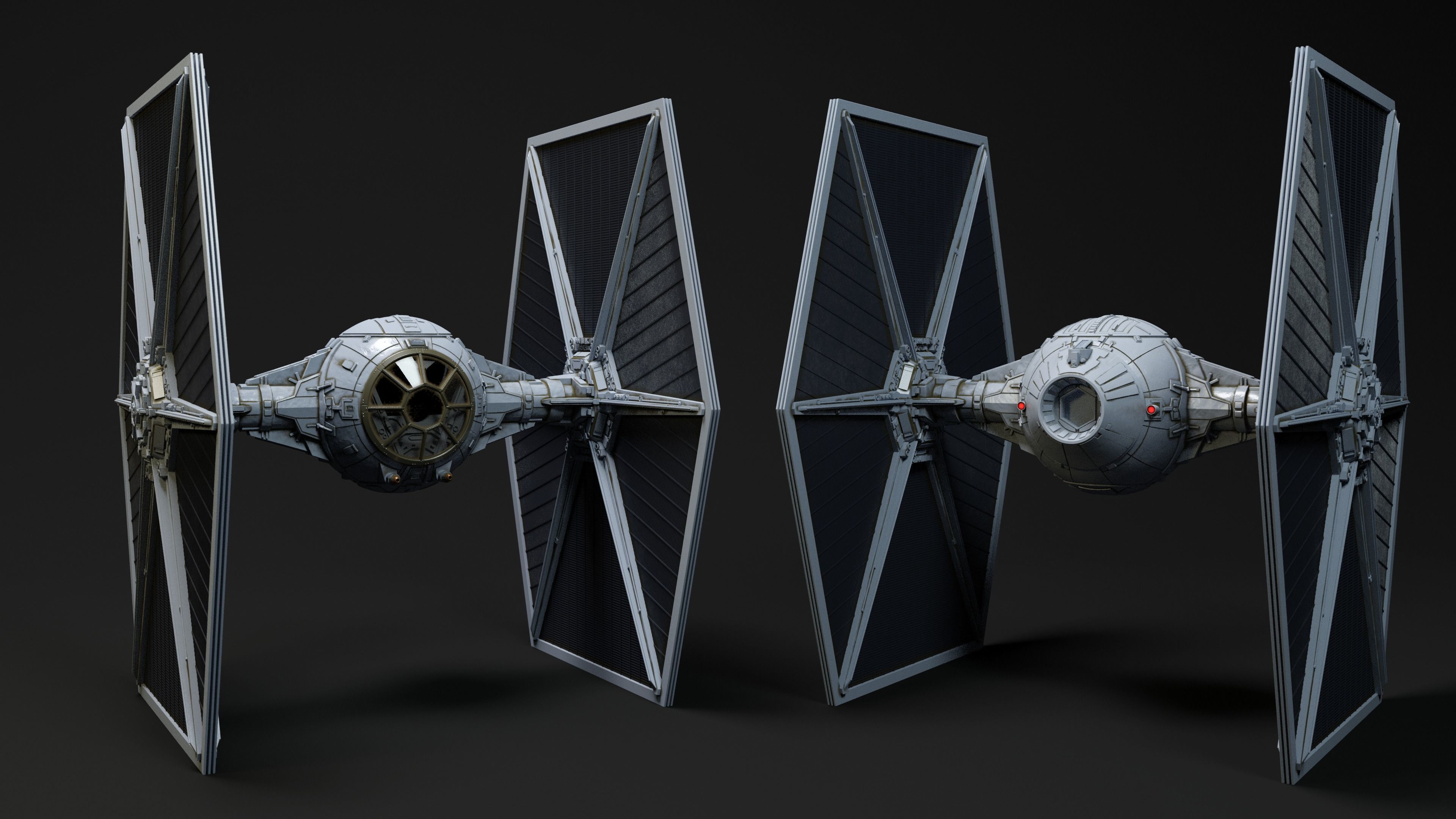TIE FIGHTER - STAR WARS 3D model | CGTrader